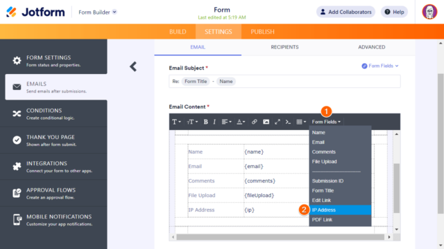 How to Find the IP Addresses of Your Form Respondents