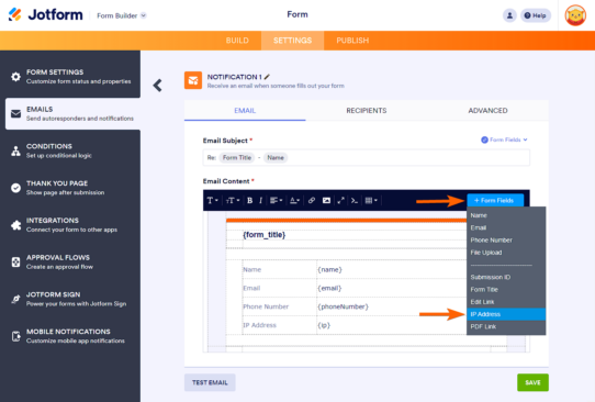 How to Find the IP Addresses of Your Form Respondents