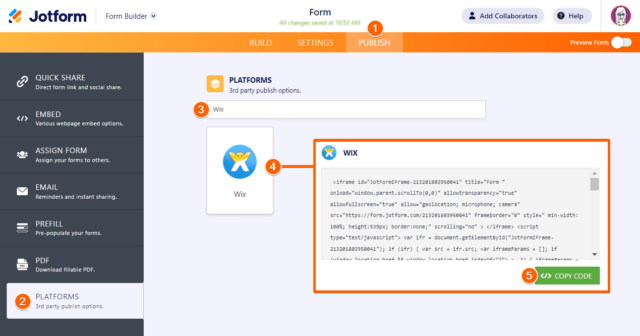 Adding a Form to Your Wix Site