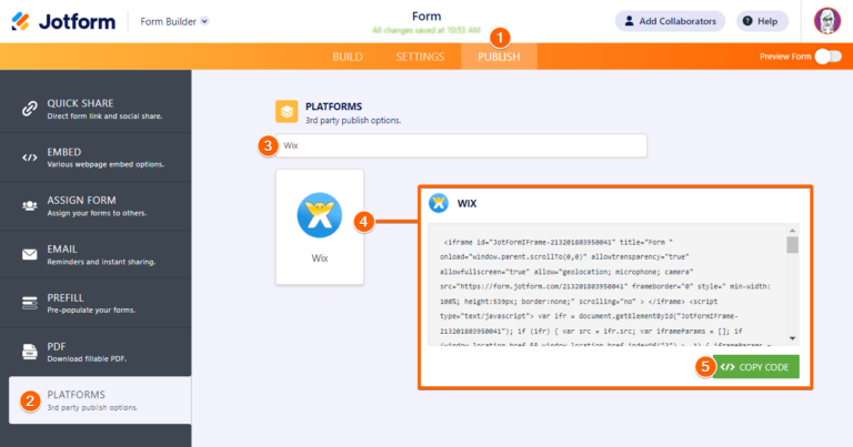 Adding a Form to Your Wix Site