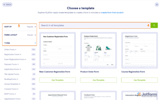 How to Use Form Templates