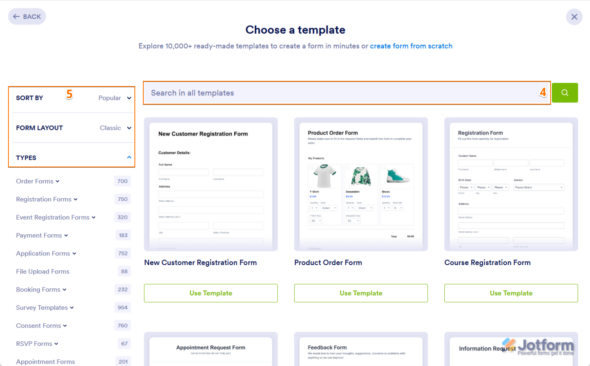 How to Use Form Templates