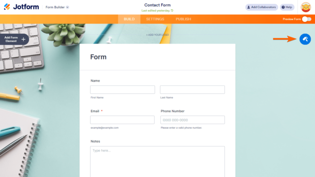 How to Adjust Your Form Background's Opacity