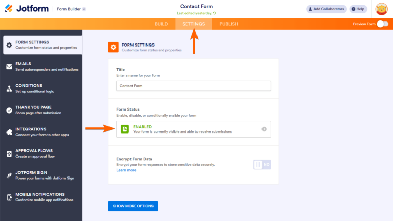 How to Add Time and Response Limit to Your Form