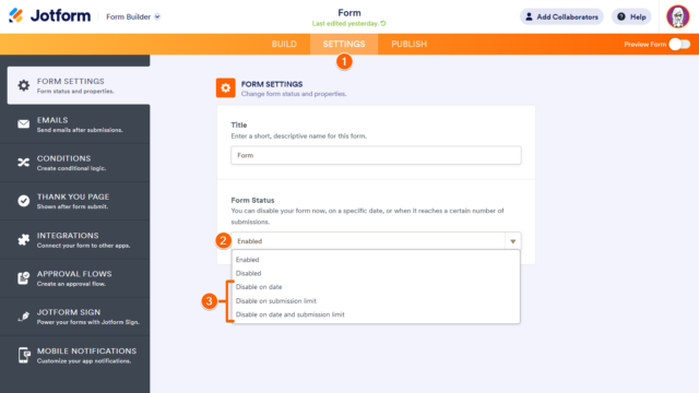 How to Add Time and Response Limits to Forms