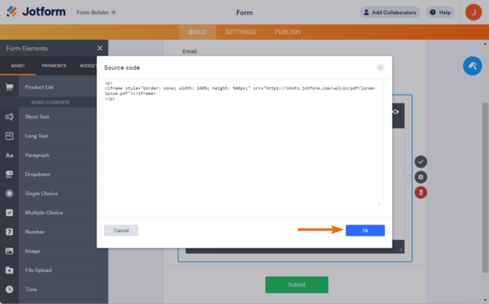How to Display a PDF Document on Your Form