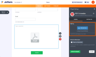 How to Display a PDF Document on Your Form