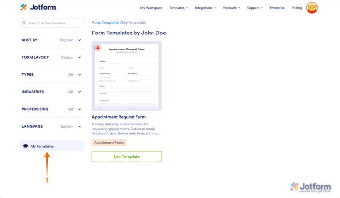 How To Share Your Form In The Form Templates Gallery
