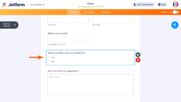 How to Send an Email Based on a User's Answer