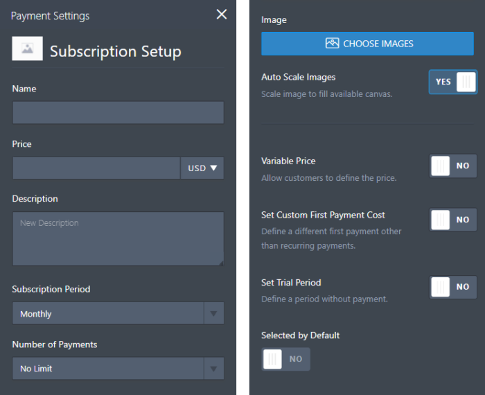 How to Set Up a Recurring Payment Option