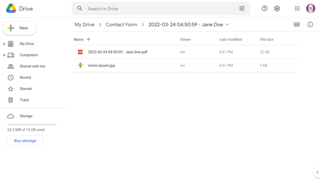 How to Integrate Your Form With Google Drive
