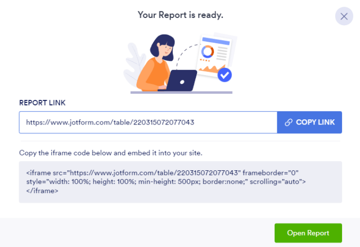 How to Create an HTML Table Listing Report
