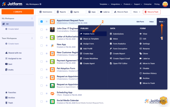 How to Create and Download a Fillable PDF Form