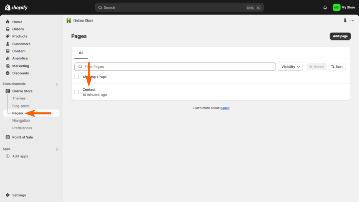 Adding a Form to Shopify Store