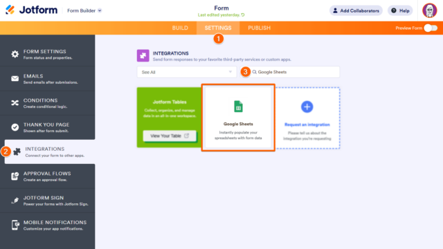 How to Integrate Forms With Google Sheets