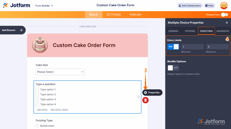 How to Limit the Number of Selections in a Checkbox Field