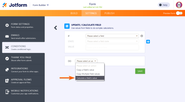 How To Insert Text Or Calculation Into A Field Using Conditional Logic 8079