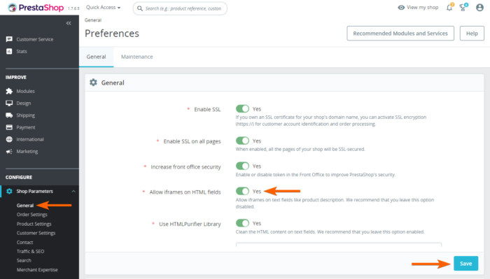 Cómo añadir un formulario a tu sitio web de PrestaShop