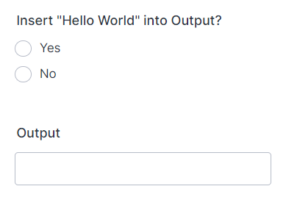 How to Insert Text or Calculation Into a Field Conditionally