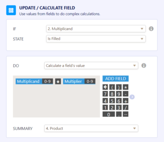 How to Insert Text or Calculation into a Field Using Conditional Logic