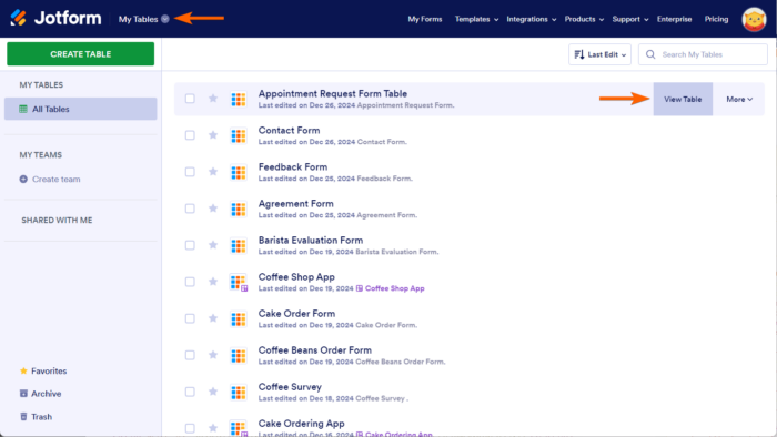 How to View Form Submissions