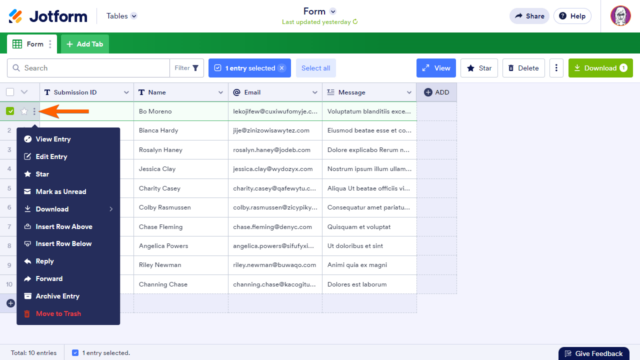 How to View Form Submissions