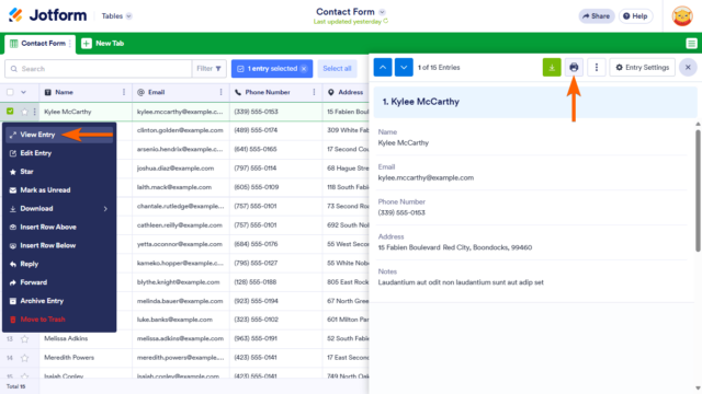 How to View Form Submissions