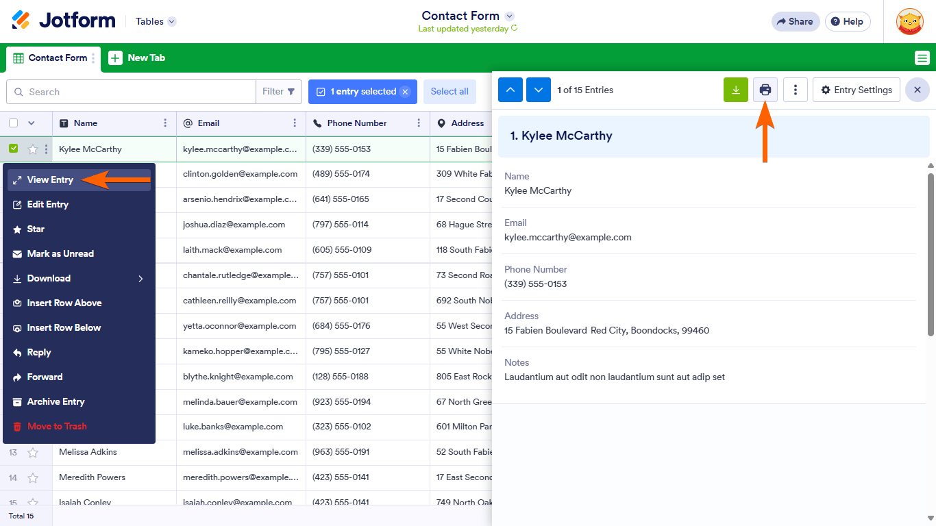 How to View Form Submissions