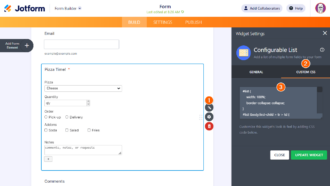 How to Inject CSS Codes to Widgets