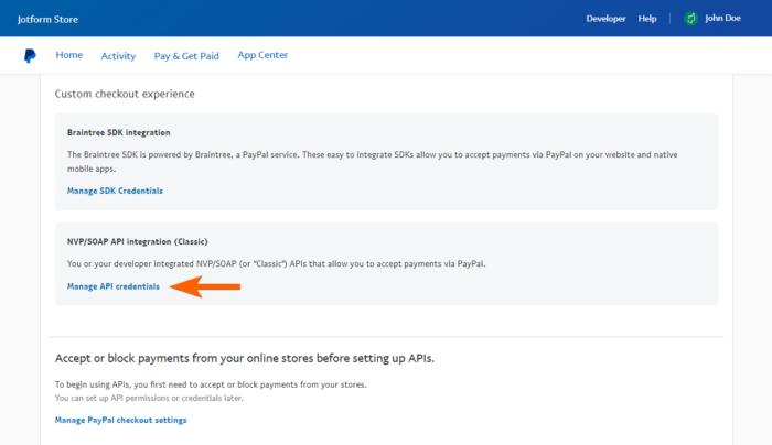 How to Obtain PayPal API Credentials