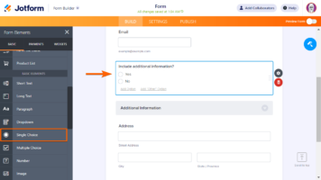 How to Show or Hide Multiple Fields Conditionally With Section Collapse