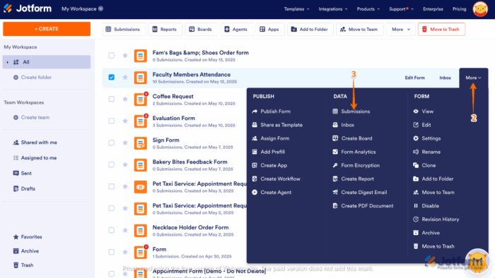How to View Your Form’s Revision History