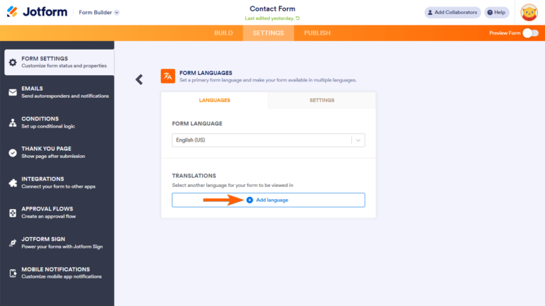 How to Make Your Forms Multilingual