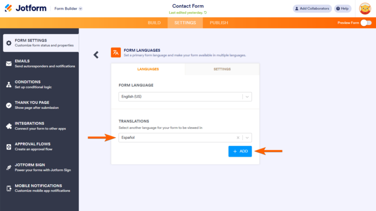 How to Make Your Forms Multilingual