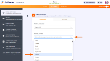 How to Make Your Forms Multilingual