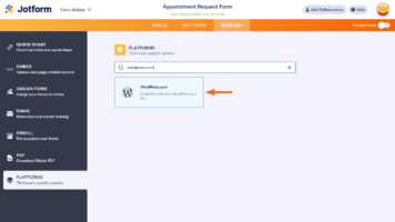 How to Embed a Form to WordPress.com - Getting Jotform Shortcode