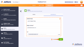 How to Send a Form via Email