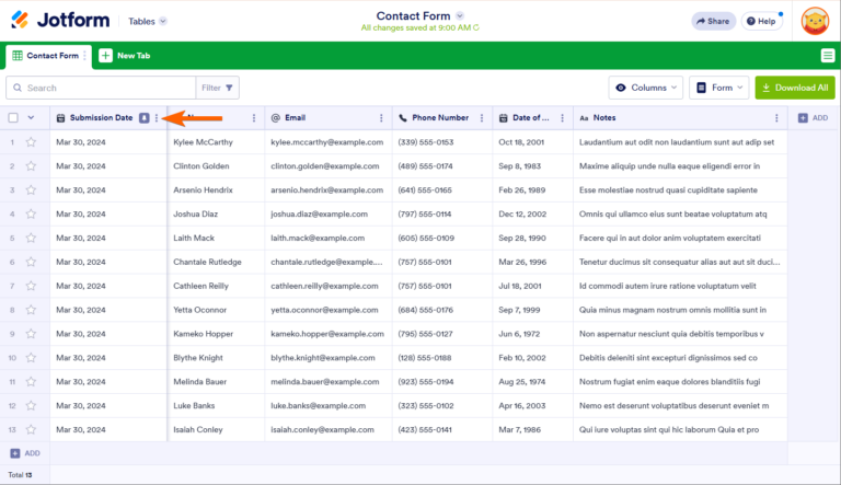 How to Change Submission Date to a Different Format and Timezone