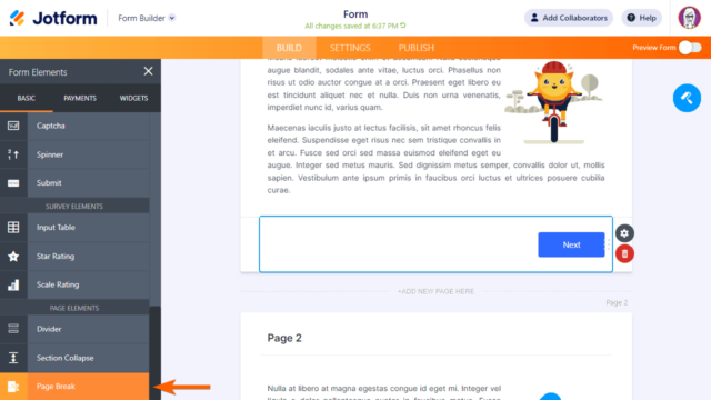 How to Skip Pages Using Conditional Logic