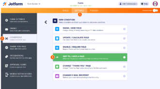 How to Skip Pages Using Conditional Logic