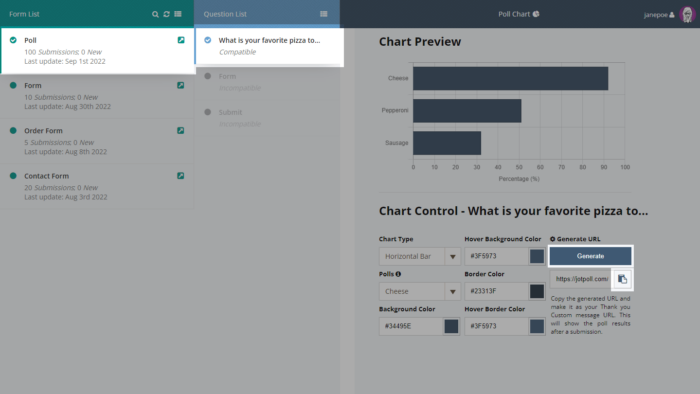 How To Make a Poll Using Jotform