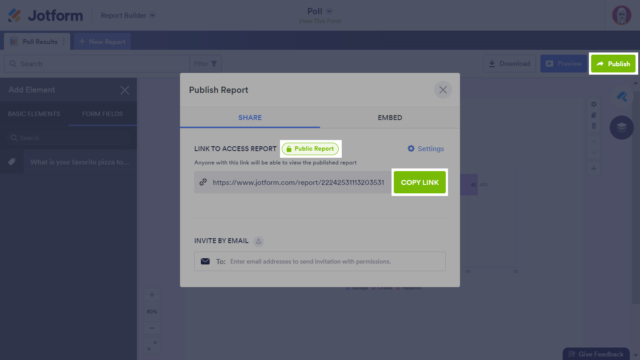 How To Make a Poll Using Jotform