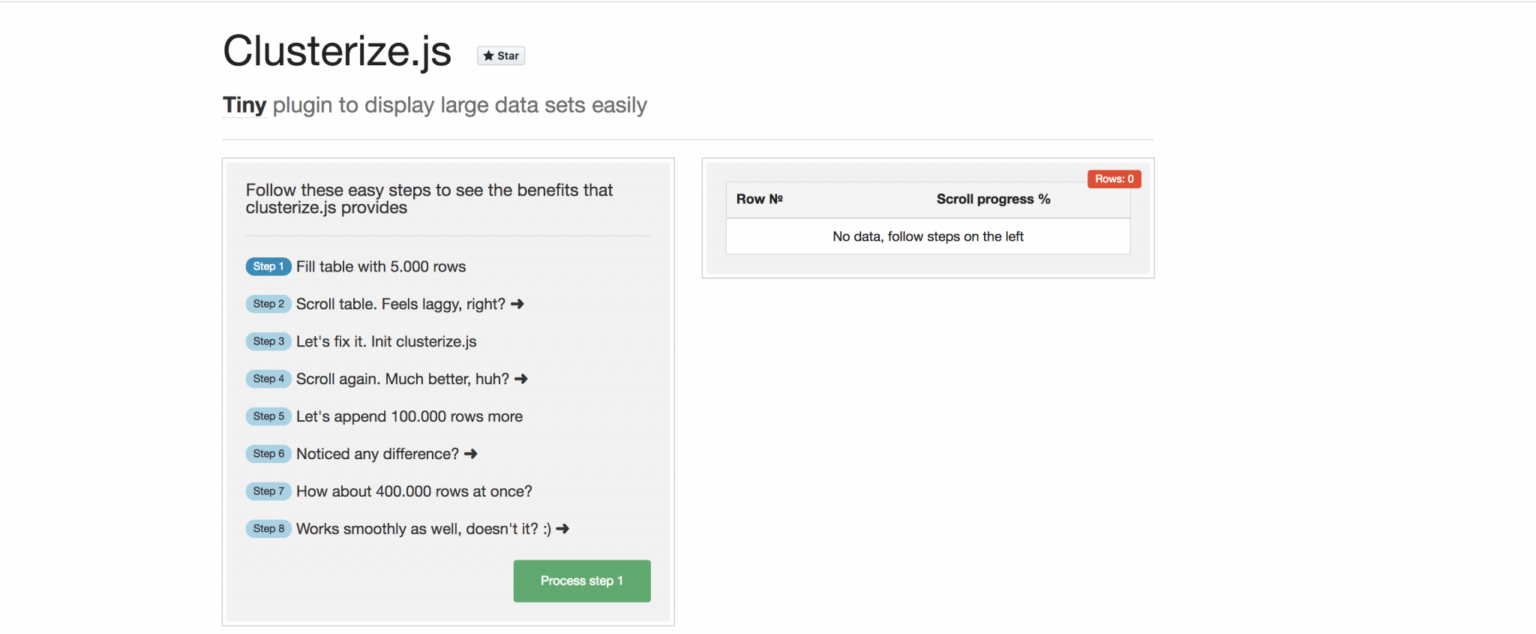 Displaying Data Tables Fast Using Clusterize.js | The Jotform Blog