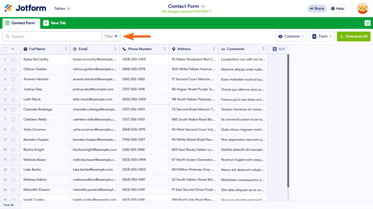 How to Delete Form Submission Data