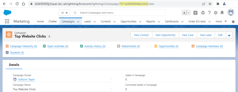 How to Find Your Salesforce Campaign's ID
