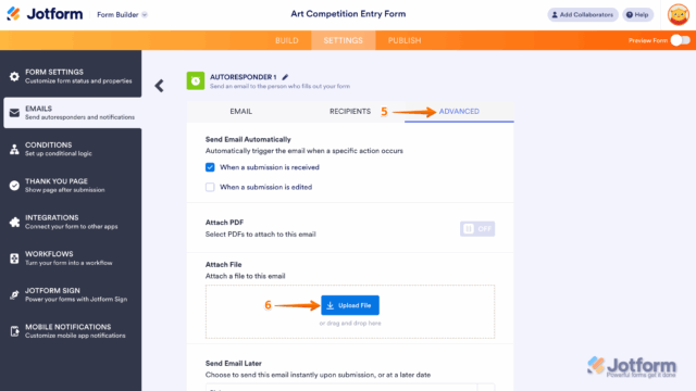 How to Attach a File to Autoresponder Emails