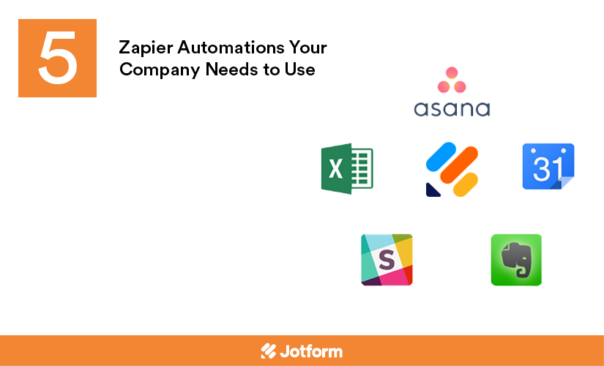 5 Zapier Automations Your Company Needs to Use | The Jotform Blog
