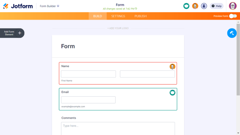 How to Share Your Form With Collaborators