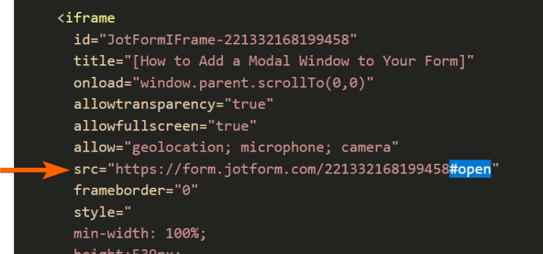 How to Add a Modal Popup to Your Form