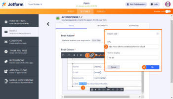 How to Add a Downloadable File to Your Form